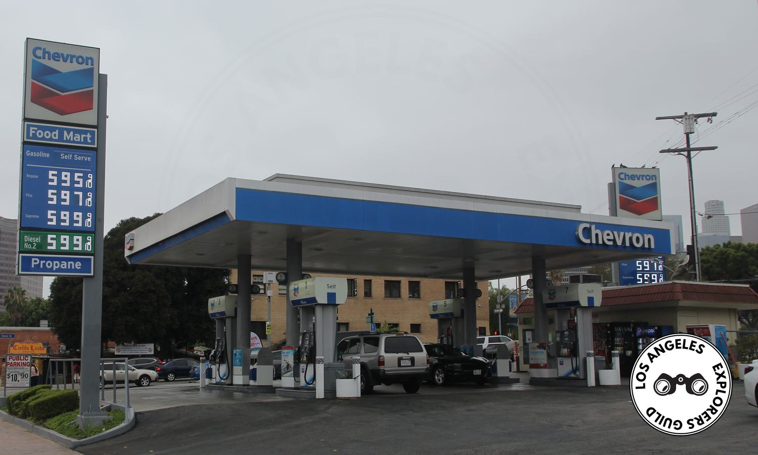 Most Expensive Gas Station in Los Angeles – Los Angeles Explorers Guild