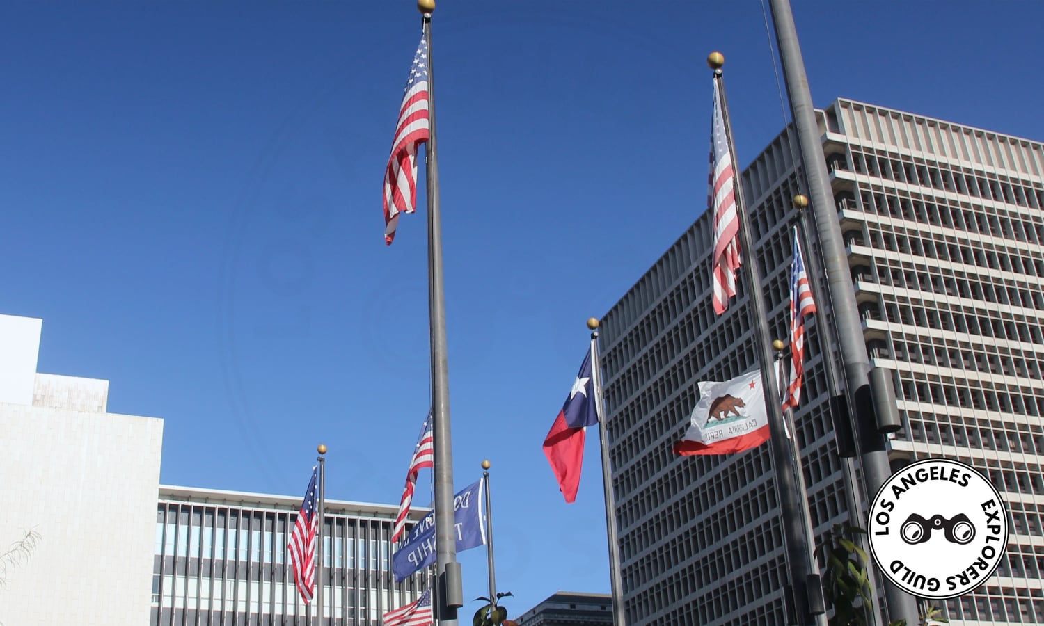Court of Historic American Flags – Los Angeles Explorers Guild