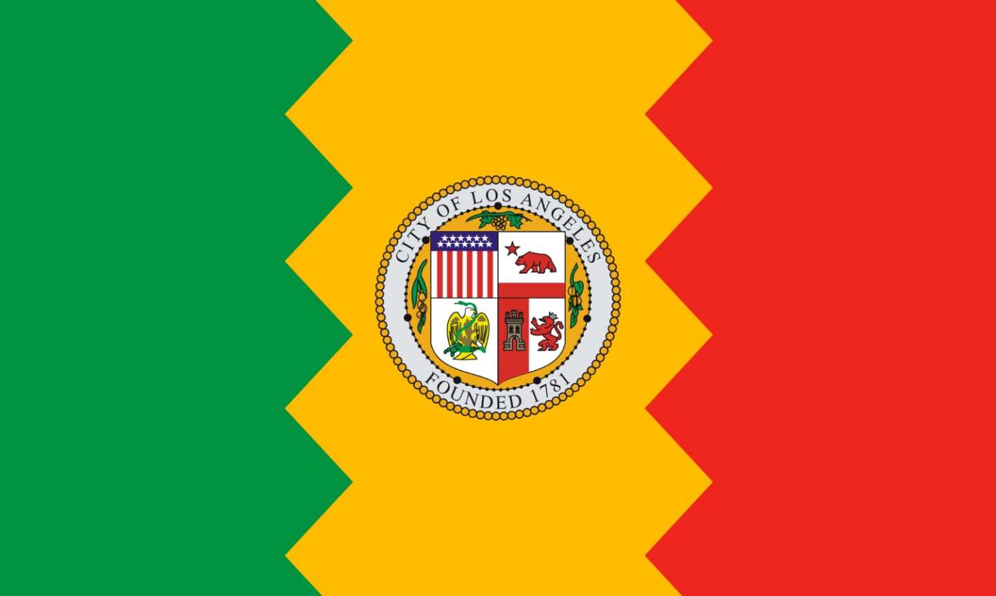 Los Angeles City Flag – Los Angeles Explorers Guild