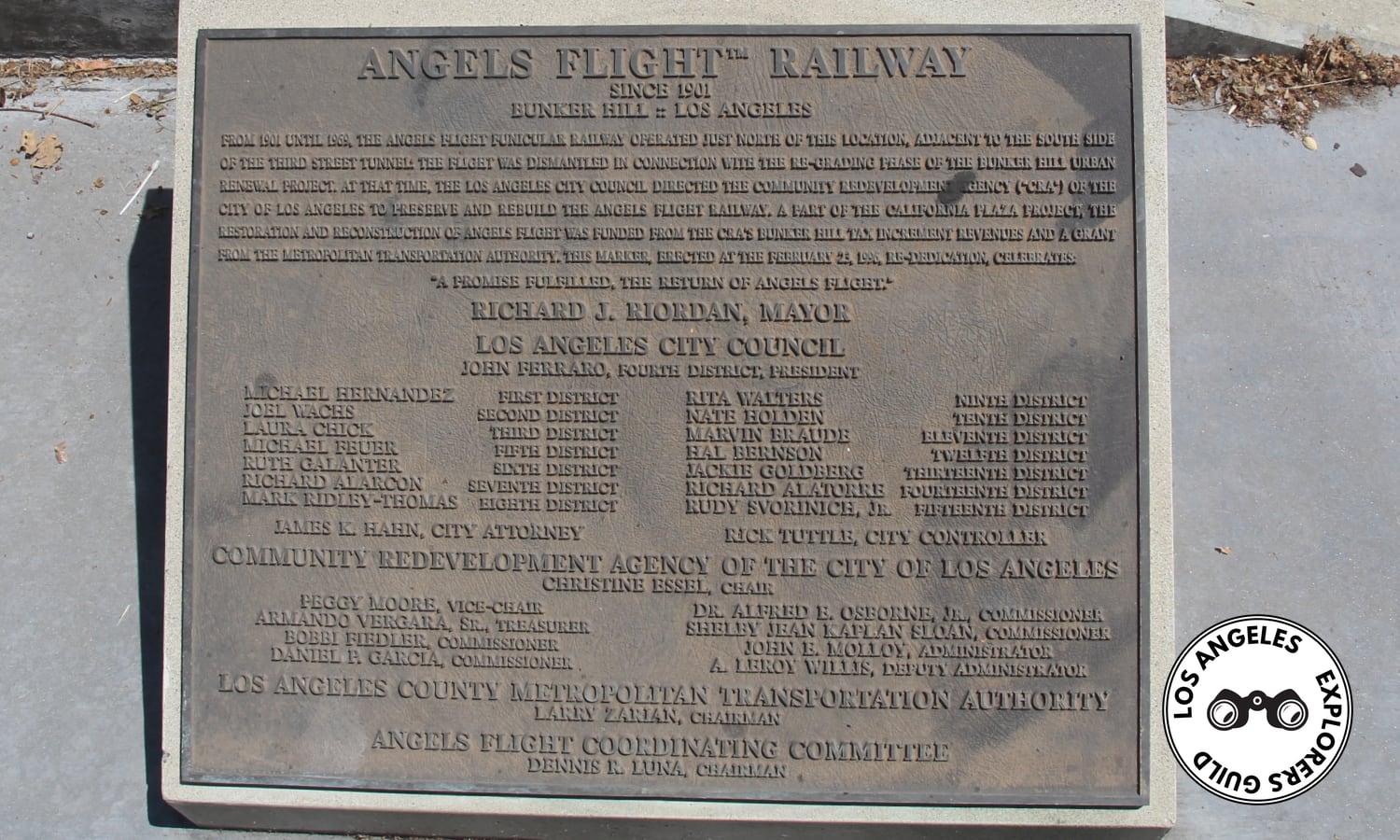 Angel’s Flight – Los Angeles Explorers Guild