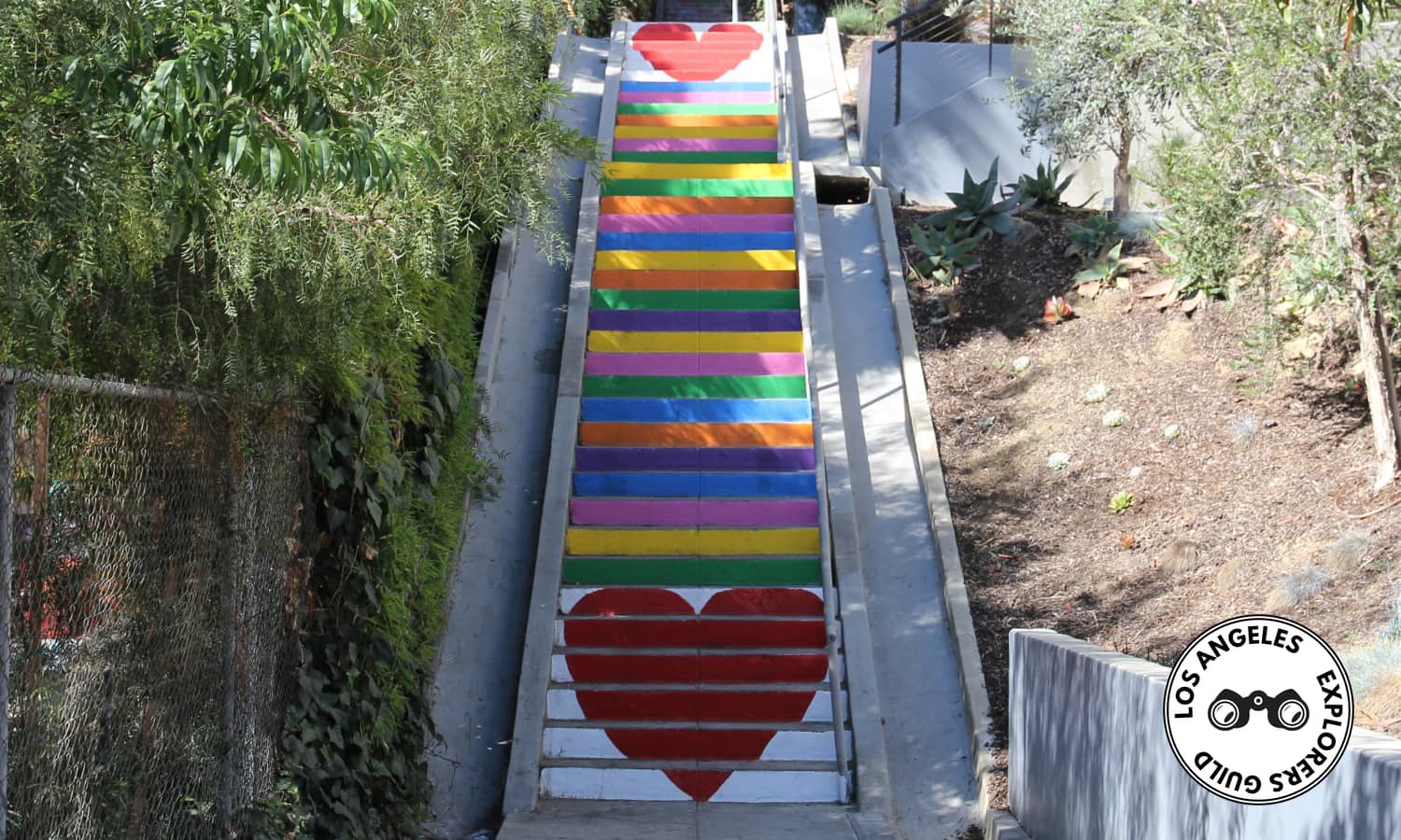 Stair Candy: The Silver Lake Heart Stairs – Los Angeles Explorers Guild